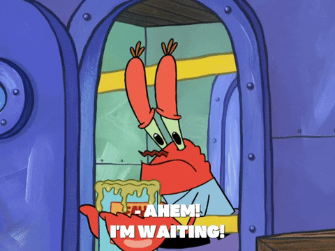Spongebob Waiting Gif Season 8 Episode 13 GIF By SpongeBob SquarePants