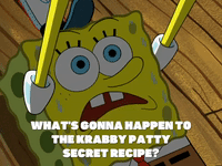 Spongebob Secret Gif