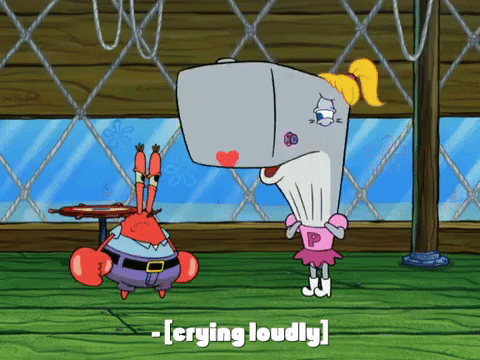 Spongebob Squarepants Pearl Crying