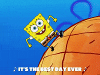 Spongebob Best Day Ever Gif