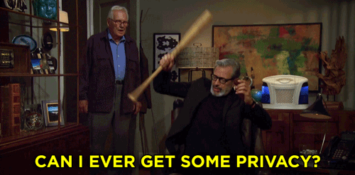 Can I Ever Get Some Privacy GIFs - Get the best GIF on GIPHY
