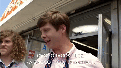 Choco-taco GIFs - Get the best GIF on GIPHY