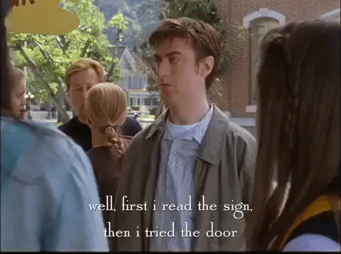 Read The Sign GIFs - Get the best GIF on GIPHY