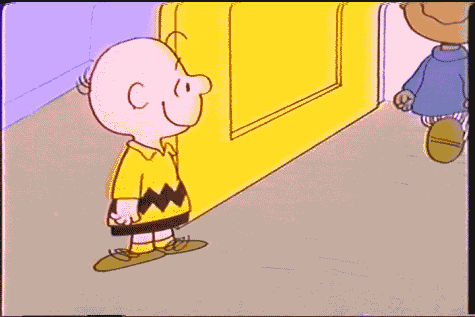 handshake, charlie brown – GIF