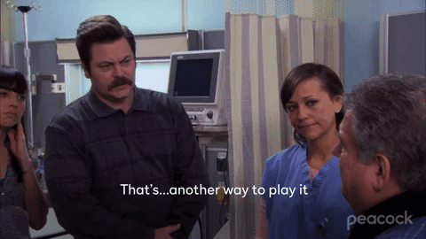 Ron Swanson Computer Gif