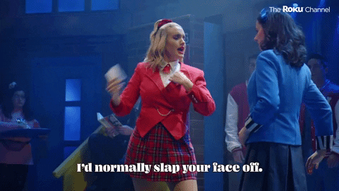 Heathers The Musical GIF by The Roku Channel - Find & Share on GIPHY