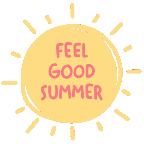 Feel Good Summer Sticker by Caroline's Choice for iOS & Android | GIPHY