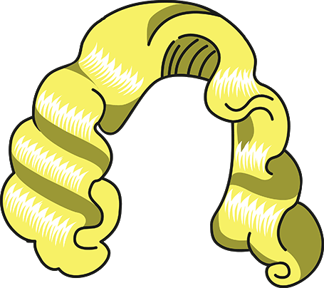 Wig Sticker by billymadethis for iOS & Android | GIPHY