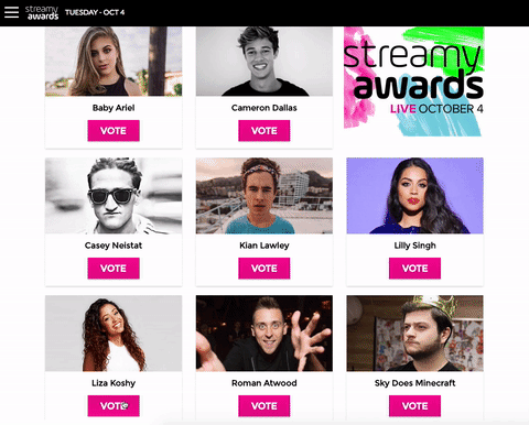 Liza Koshy GIF by The Streamy Awards - Find & Share on GIPHY