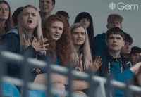 Shocked Crowd Gif