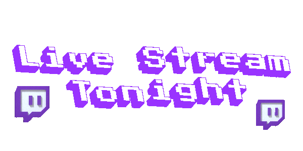 Go Live Twitch Streamer Sticker by MELOGRAPHICS for iOS & Android | GIPHY