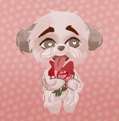 Valentines Day Dog GIFs - Get the best GIF on GIPHY