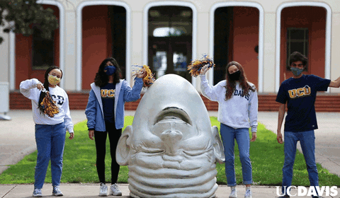 Uc-davis-waving GIFs - Get the best GIF on GIPHY