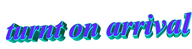 On Arrival Turn Sticker by AnimatedText for iOS & Android | GIPHY