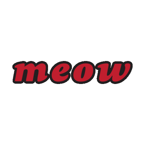 Meow Love Cat Sticker for iOS & Android | GIPHY