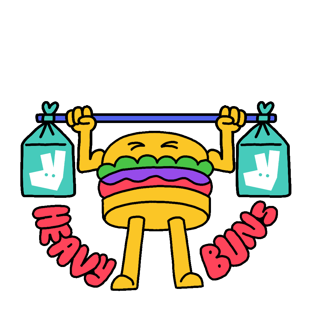 Hungry Burger Sticker for iOS & Android | GIPHY
