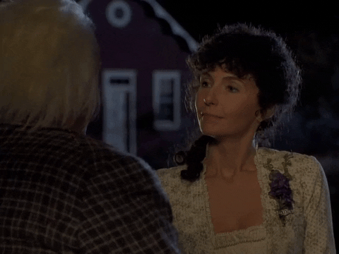 Mary Steenburgen Smiling GIF by Back to the Future Trilogy - Find ...