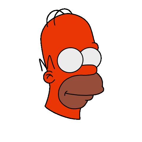 Happy Homer Simpson Sticker by Deadlyie for iOS & Android | GIPHY