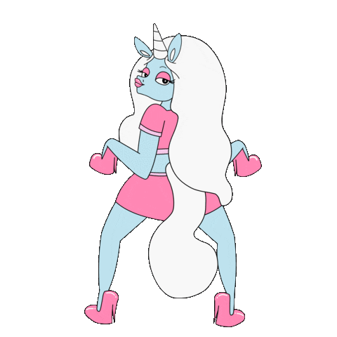 Dancing Unicorn Animated Gif