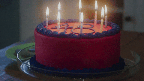 Birthday Cake Candles GIF by Dylan Conrique - Find & Share on GIPHY