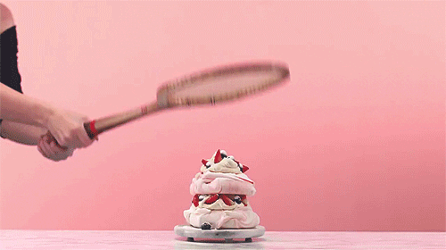 New trending GIF tagged food cake slow motion… | Trending Gifs